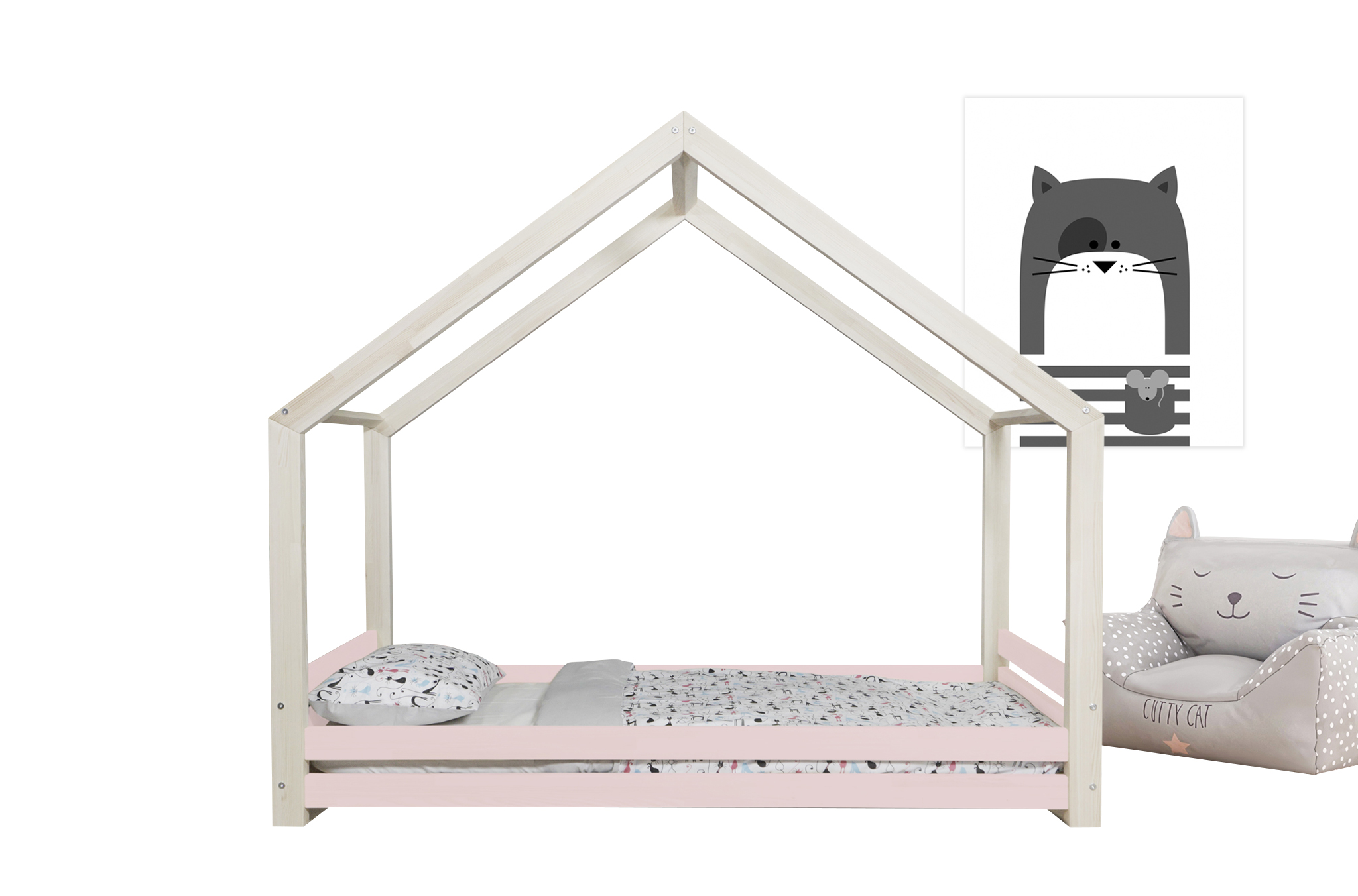 Detské postele domček - Mombi